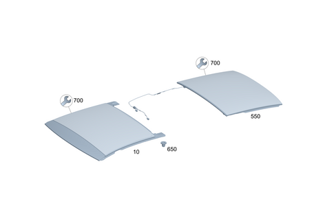 Panoramic Sunroof for 2026 Mercedes-Benz S580e | Mercedes-Benz USA Parts