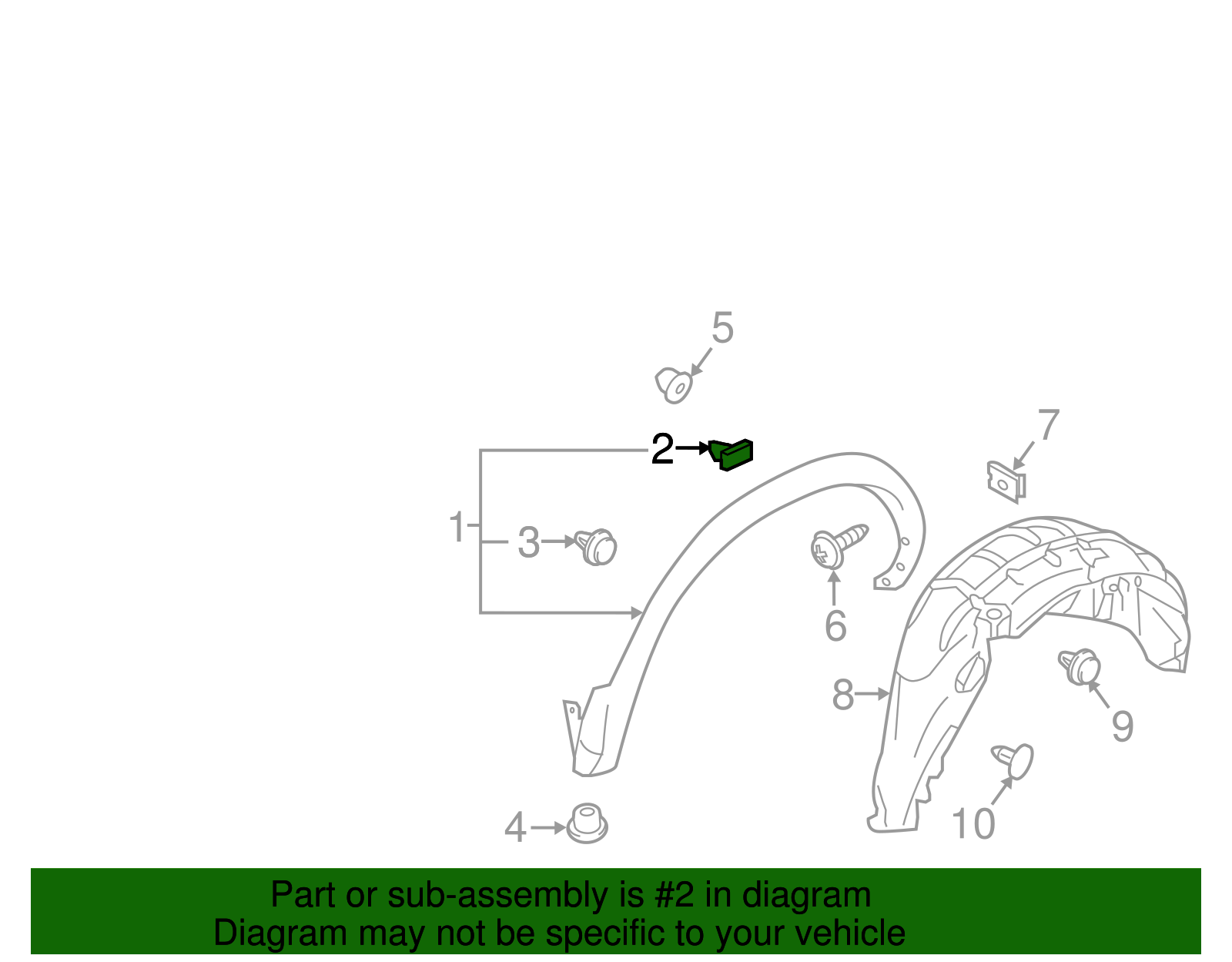 2017-2023 Nissan OEM NEW 17-18 Nissan Rogue SV SL Sport Wheel Opening ...
