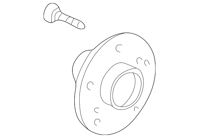 2017-2025 Honda Ridgeline Front Hub Assy. 44600-T6Z-A00 | Honda Factory ...