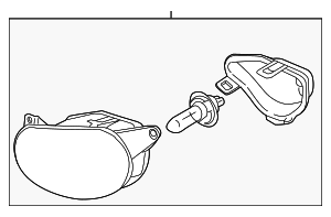 2006-2009 Audi | Fog Lamp Assembly | 8P0-941-699-A | OEM Vehicle Parts