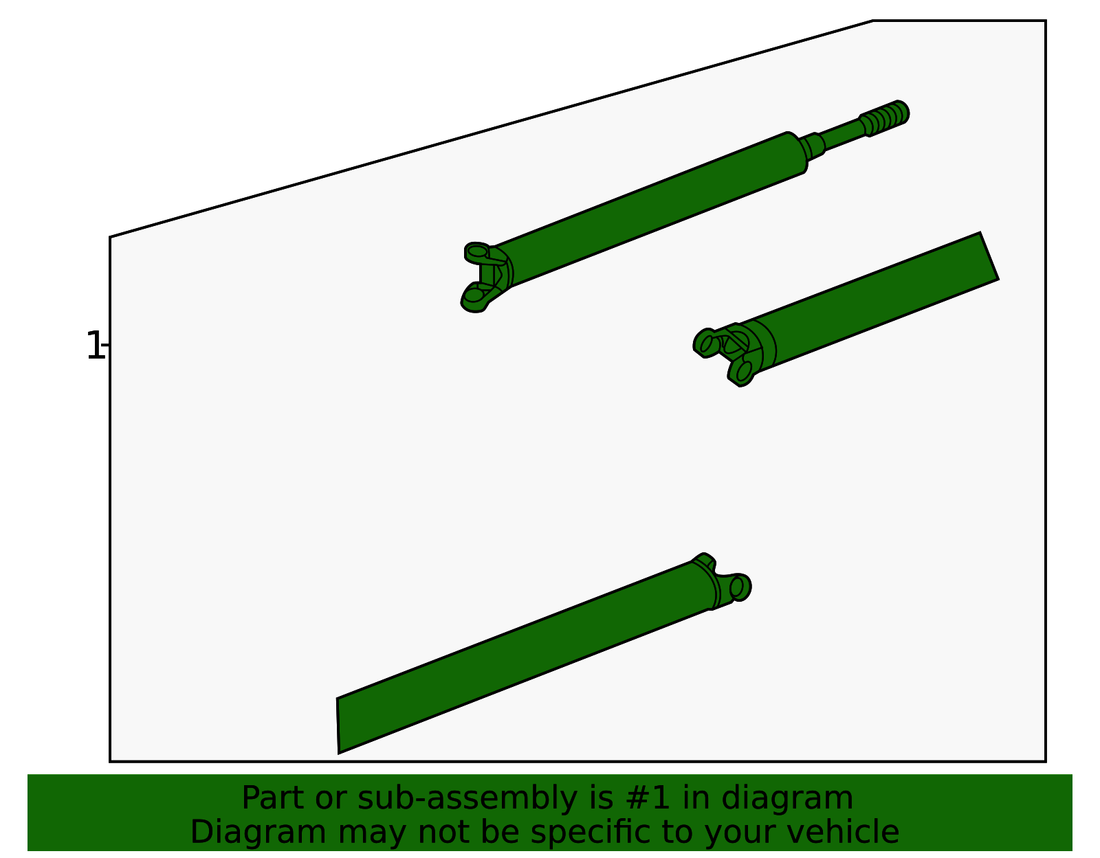 2017-2022 Ford | Drive Shaft Assembly | HC2Z-4R602-B | Walls' Ford Parts