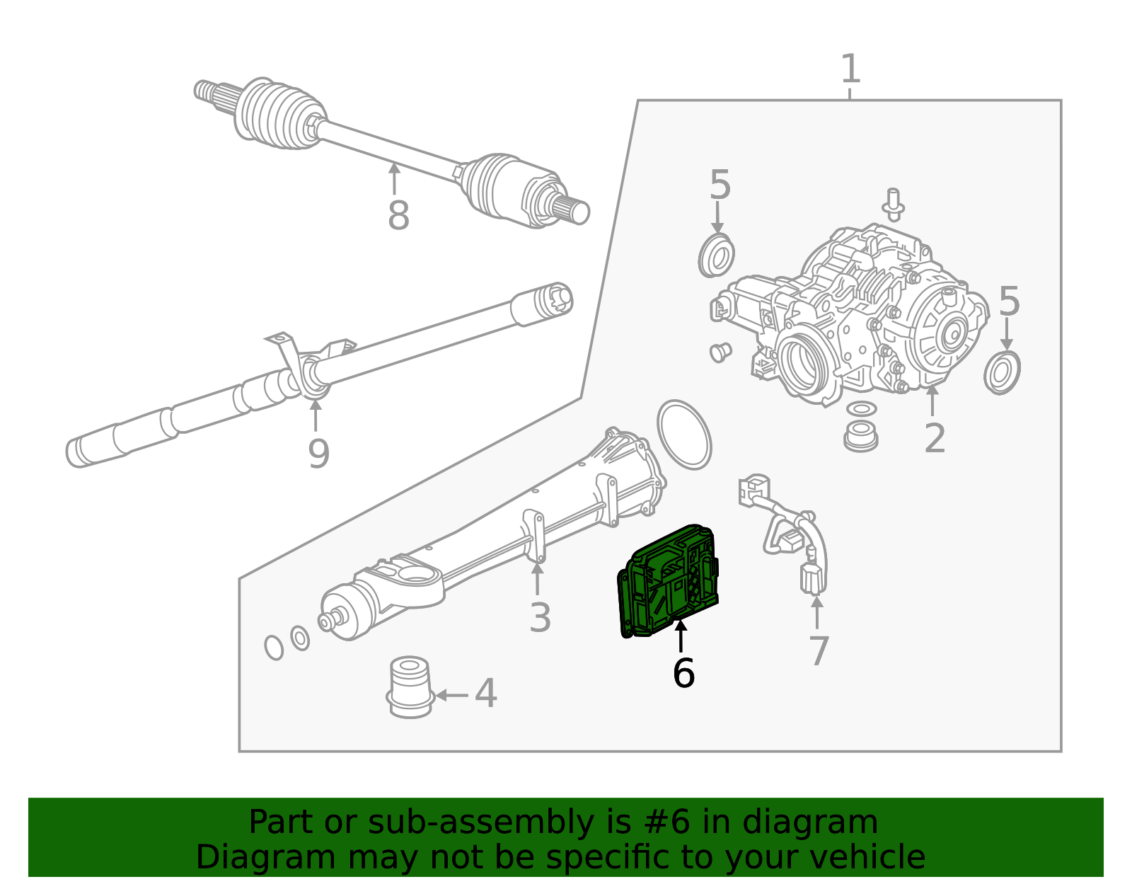 2018-2025 GM Module 85001638 | Courtesy Parts