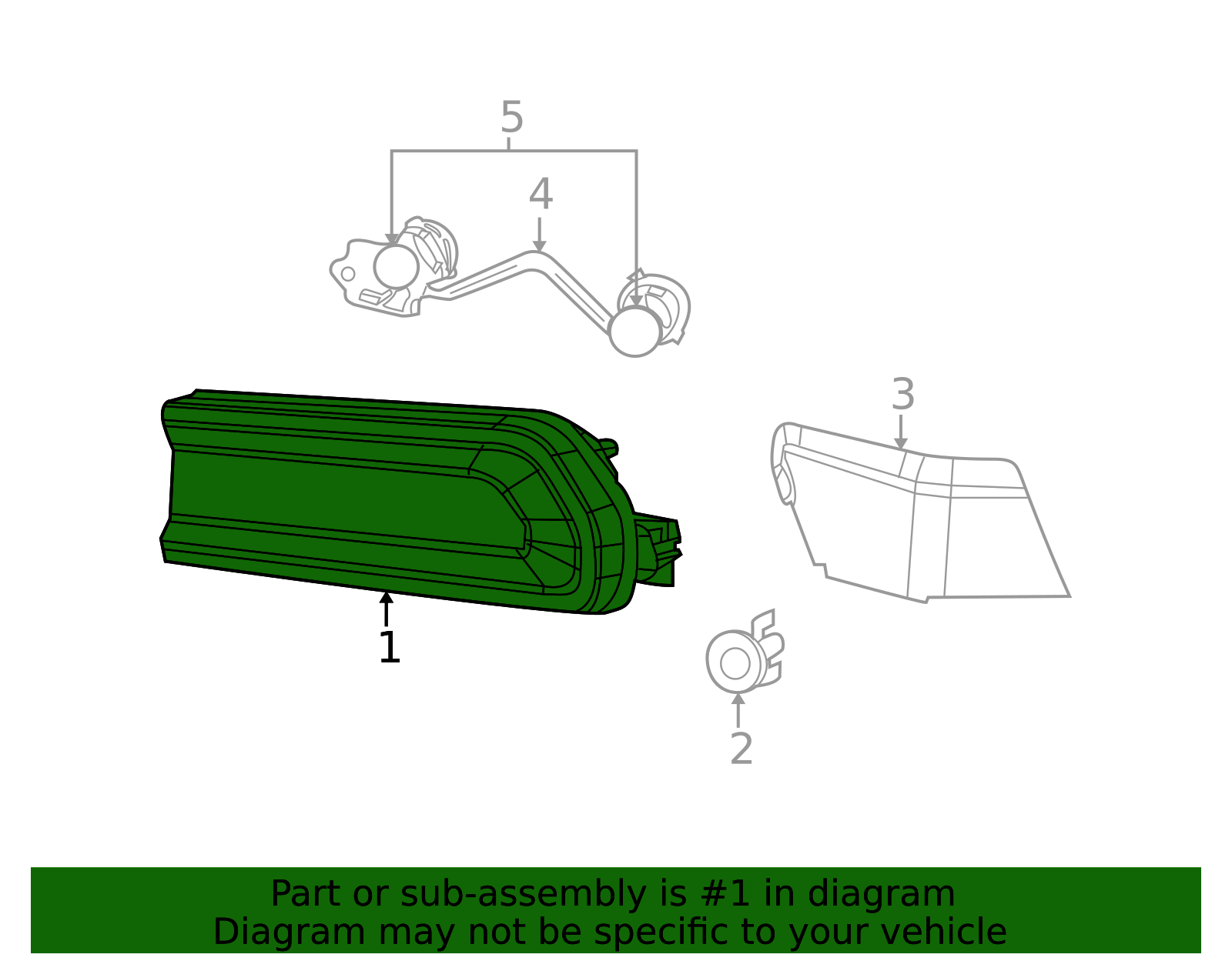 2015-2023 Dodge Challenger Tail Lamp Assembly 68510771AA | Mopar Parts ...