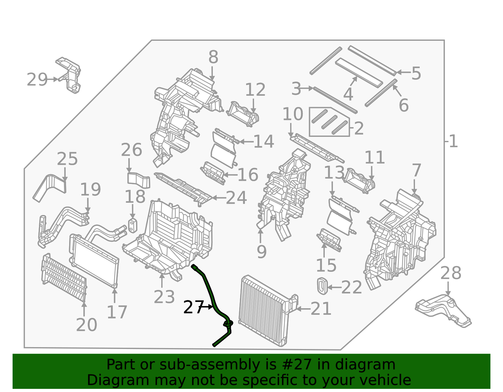 2022-2026 Kia Carnival Drain Hose 97173-R0000 | OEM Parts Online