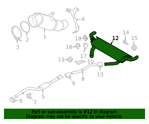 18-30-5-A43-0F8 - 2024 BMW - Rear Muffler | Buy BMW Parts Now