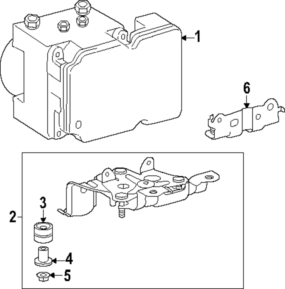 44050-AN011 - Actuator Assembly - 2024-2025 Toyota Tundra | OEM Genuine ...