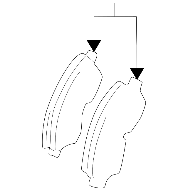 Genuine Toyota Brake Pads Front part# 04465-42130 for 2001-2005 Toyota ...