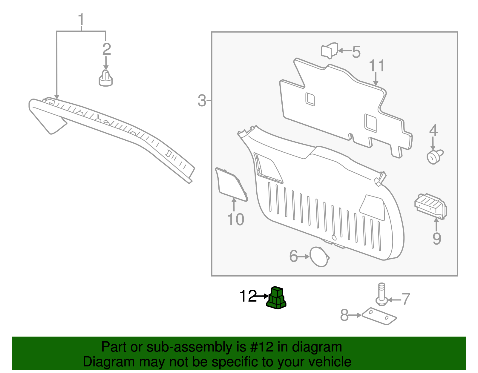 2010-2017 GM Switch 25875822 | QuirkParts