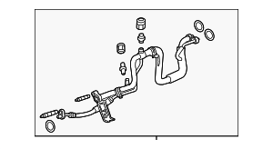 2013-2019 Cadillac ATS Liquid & Suction Hose Assembly 84498821 ...