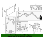 6E5Z-19B596-A - A/C Expansion Valve Seal Kit 2008-2025 Ford | Ford ...