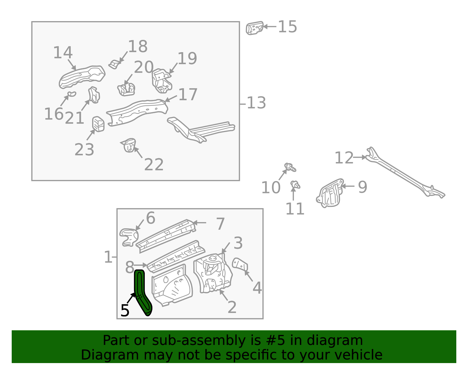 53714-06010 - Front Extension 2002-2006 Toyota Camry | Toyota San Diego ...