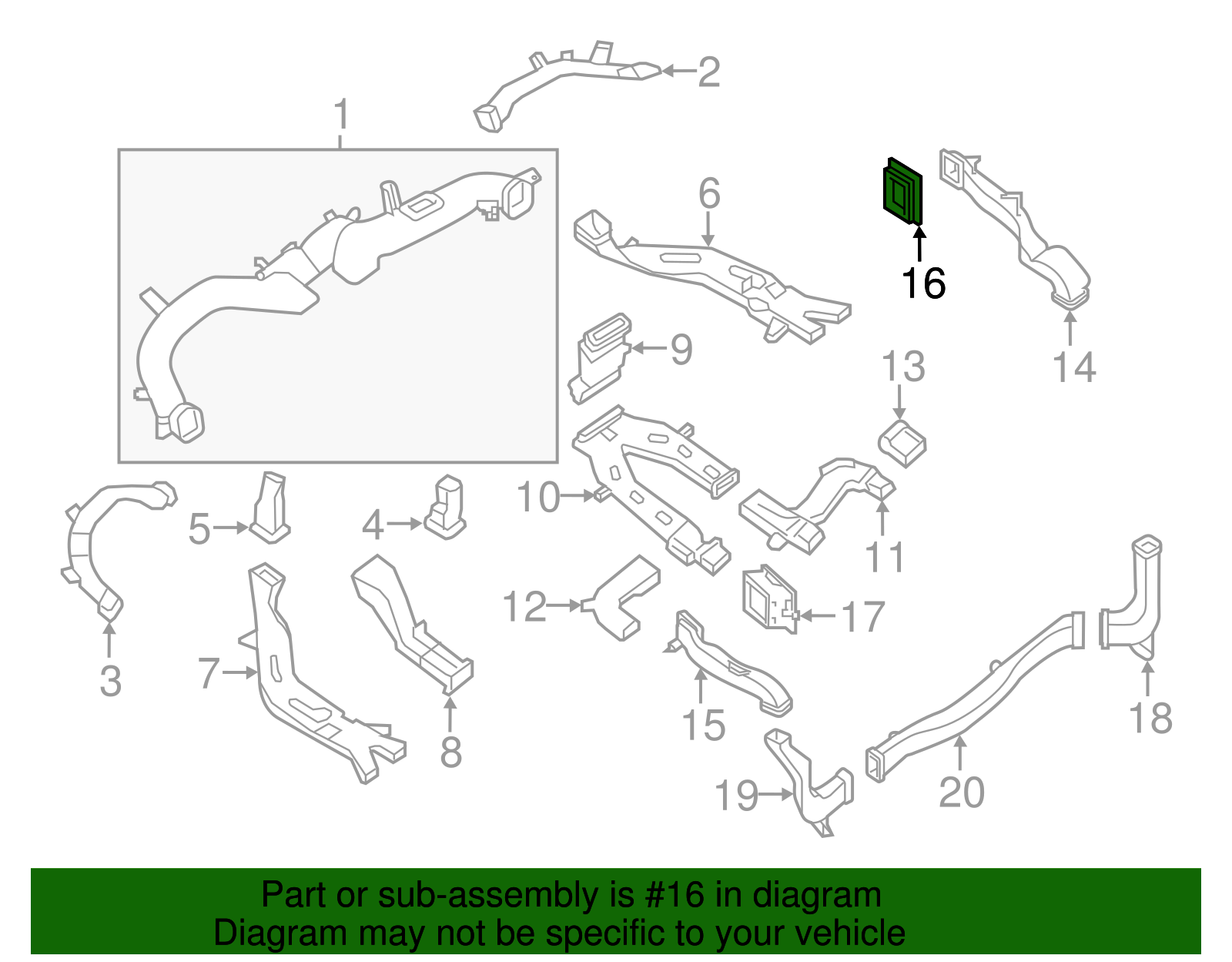 2013-2017 Infiniti Upper Grille 27942-3JA0B | Infiniti of Nashua