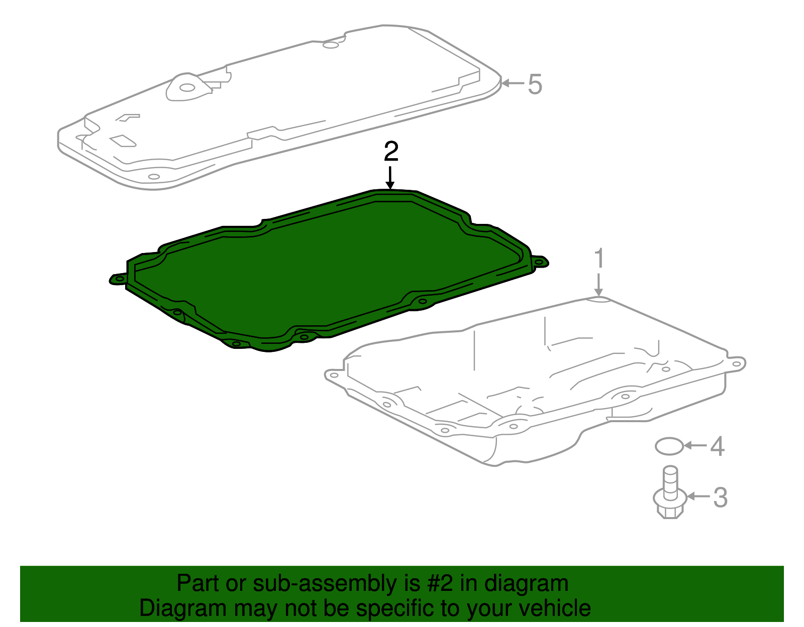2016-2023 Toyota Tacoma 2016-2023 Toyota Tacoma - Pan Gasket 35168 ...