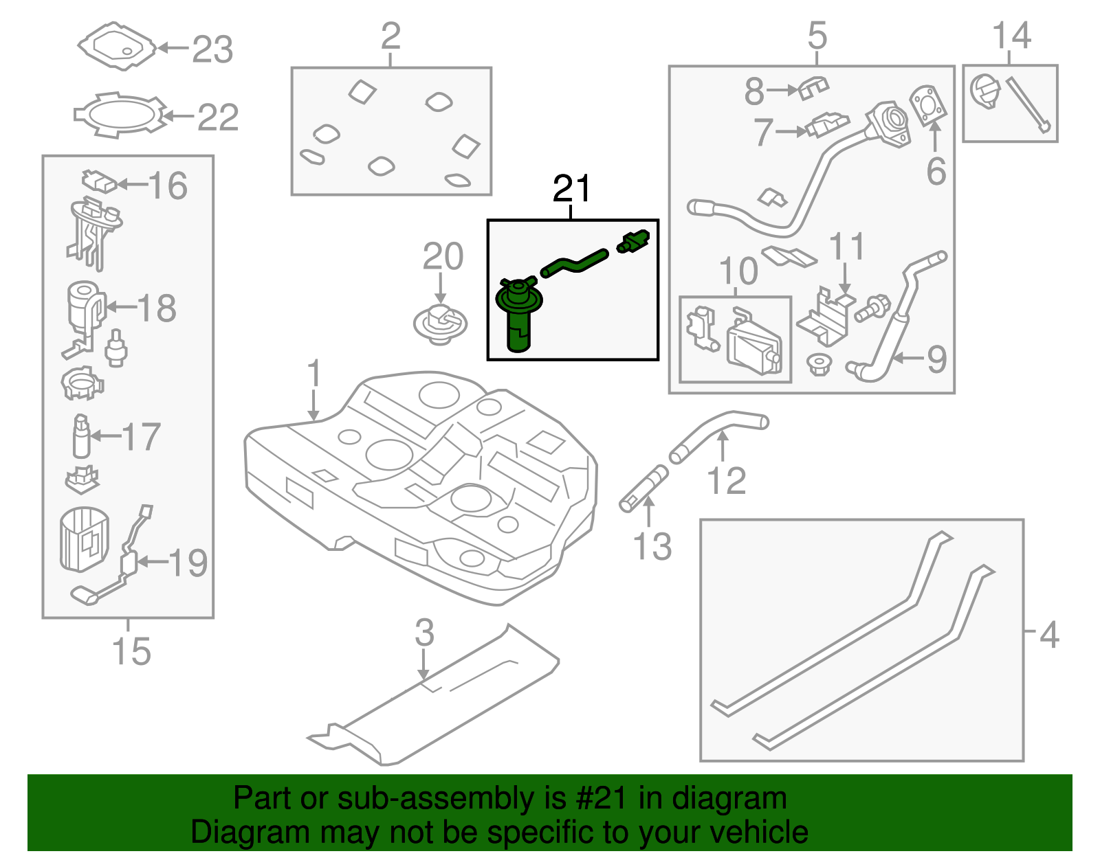 31155-3R500 - Fuel Tank Roll Over Valve 2011-2016 Kia | Kia.Parts Store