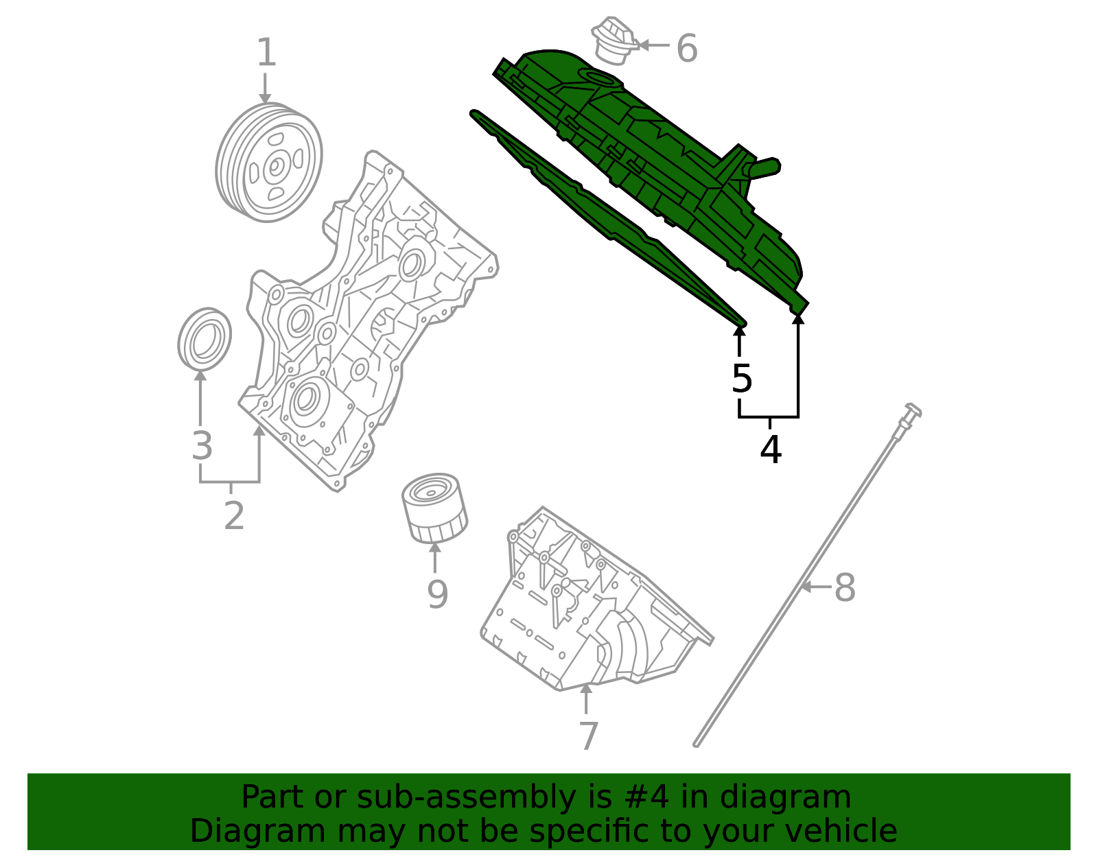 Genuine OEM Valve Cover | 1320100030 | Fits Select Mercedes-Benz ...