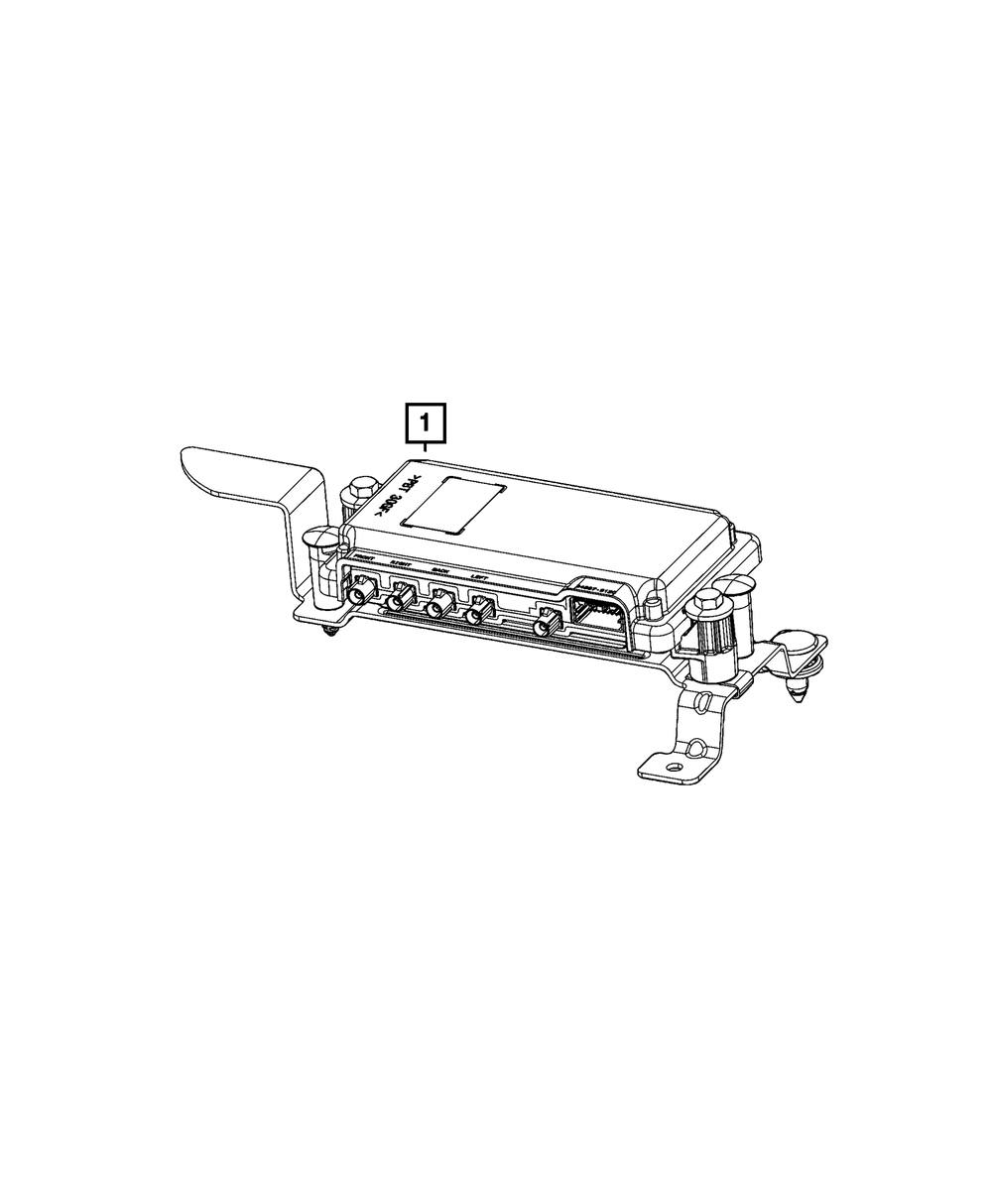 68451000AE - Surround Camera Processor Module The Official Mopar eStore