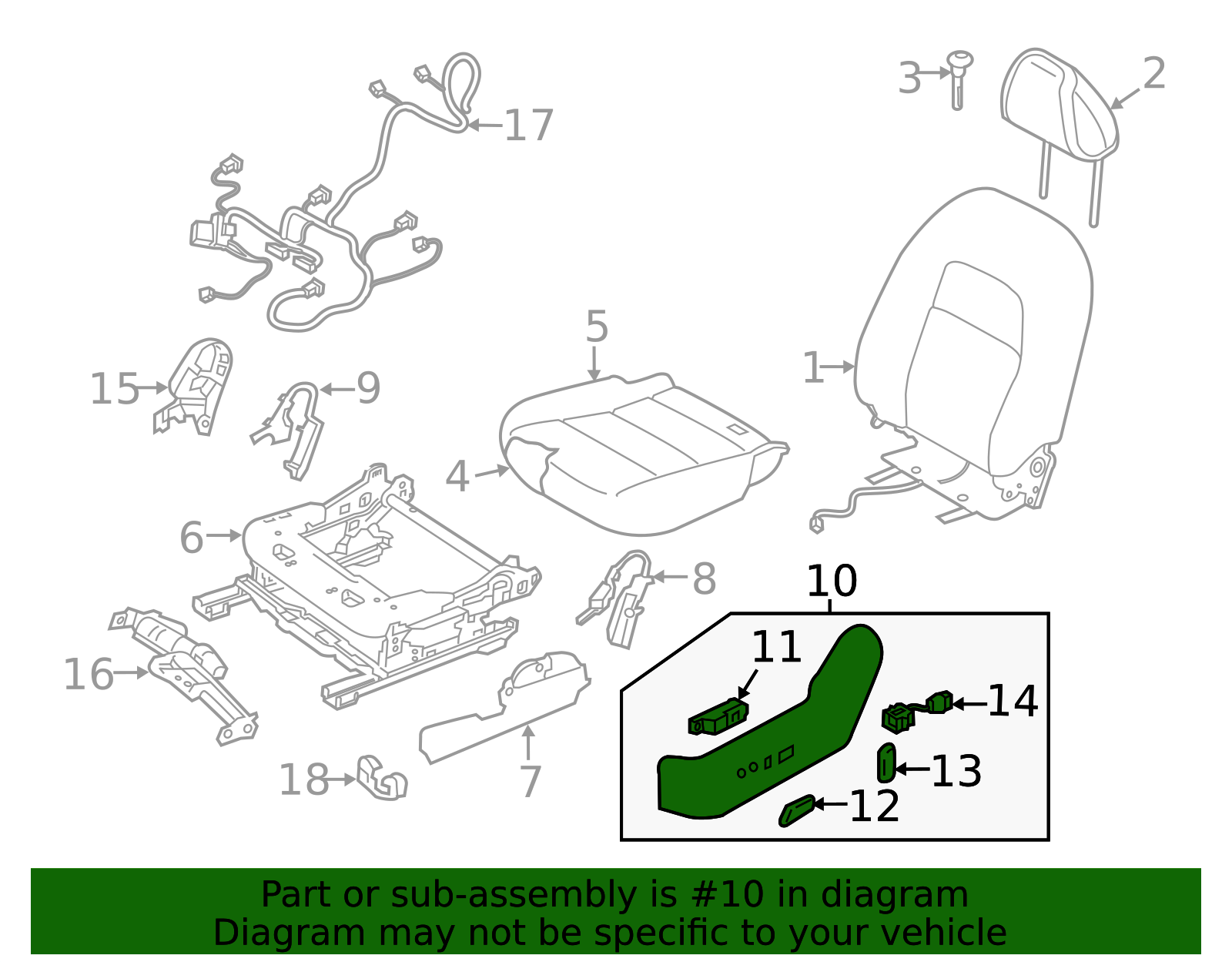 Seat Trim Panel - Interior Restoration Made Simple 87380-6CA2A ...
