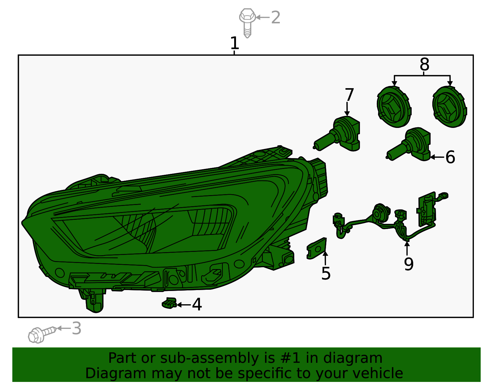 2020-2023 Buick Encore GX Headlamp 42848831 | Shop Matick Buick GMC