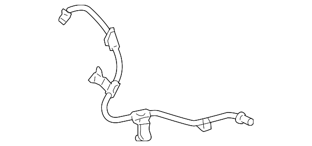 Genuine Toyota ABS Sensor Wire part# 89516-0D310 for 2014-2018 Toyota ...