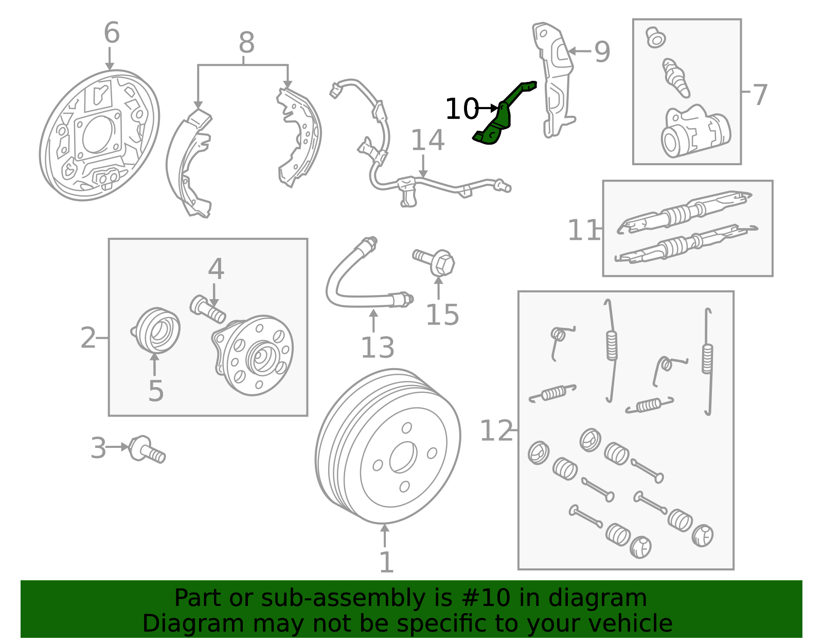 Genuine Official Toyota Drum Brake Adjusting Lever part# 47643-47010 ...