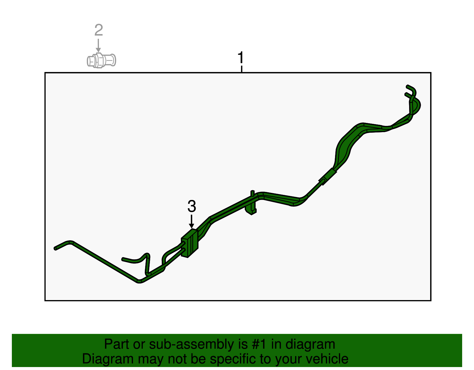 2014-2015 Mopar Tube 52014704AI | Mopar Parts Canada
