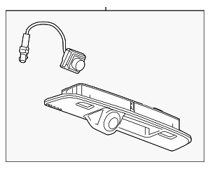 2019-2025 Cadillac XT4 License Lamp 84691527 | QuirkParts