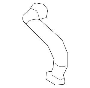 2017-2024 Porsche Vent Pipe 9A2-107-521-00 | Sunset Porsche Parts