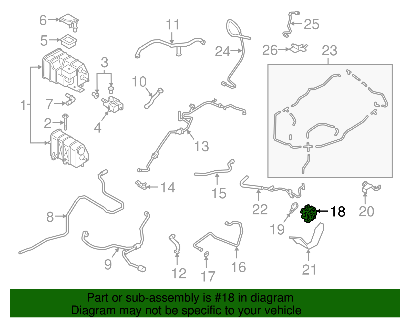 2017-2024 Porsche Vacuum Pump 0PB-145-100-B | Sunset Porsche Parts
