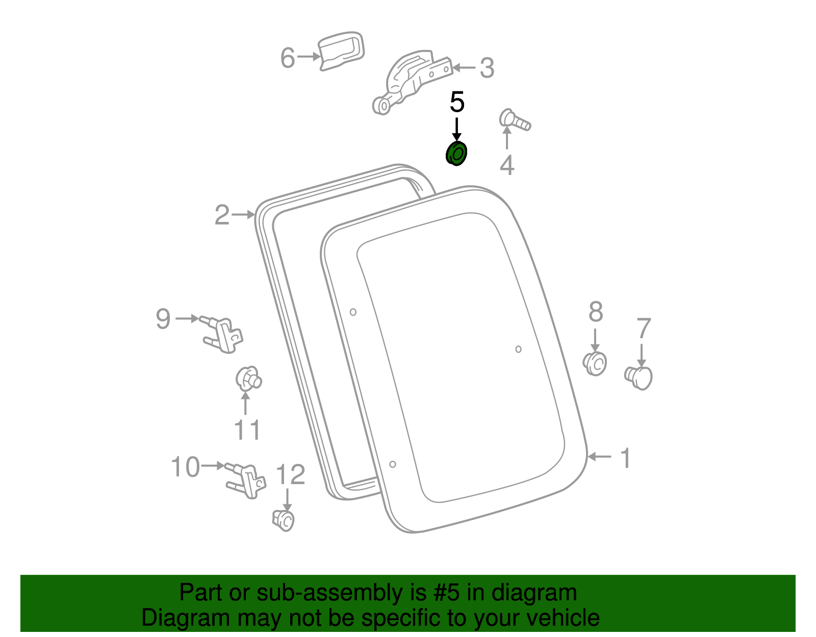 Genuine Toyota Lock Assembly Washer part# 90202-11001 for 1995-2004 ...