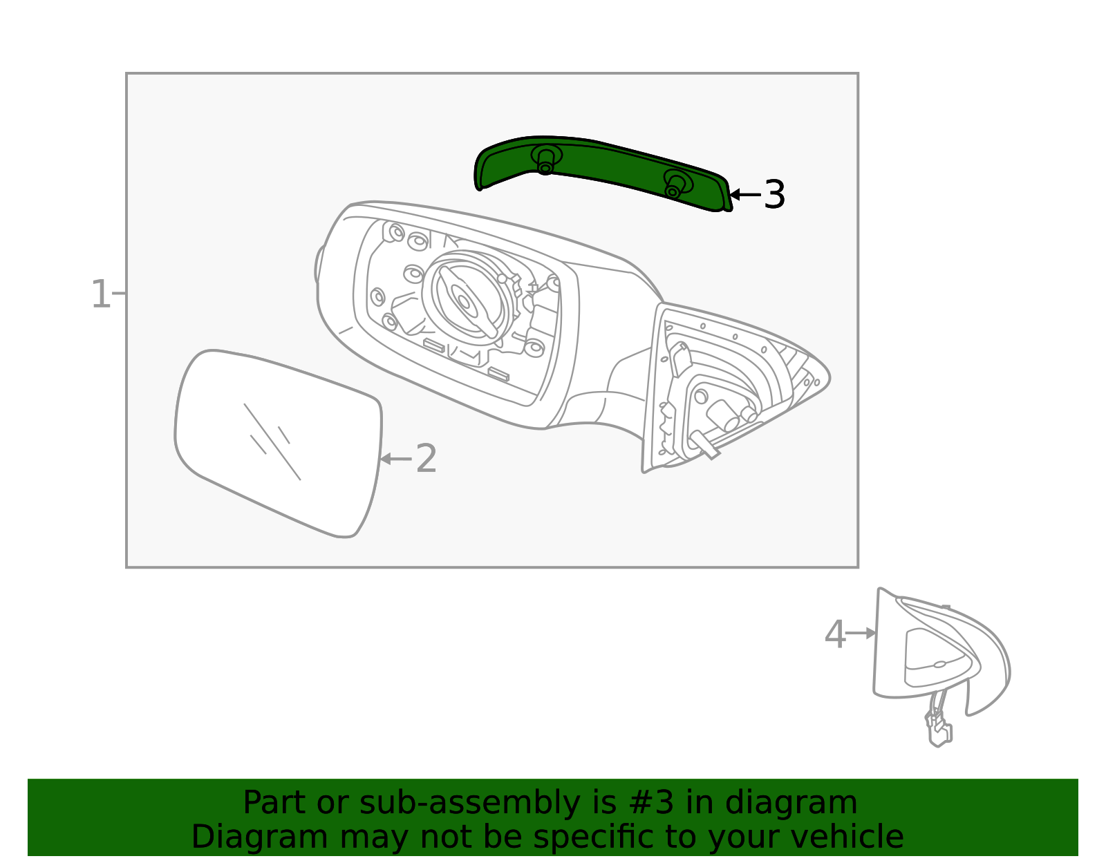 87613-2P000 - Signal Lamp 2012-2015 Kia Sorento | Kia.Parts Store