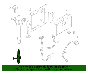 18875-08085 - Spark Plug 2021-2025 Kia | Kia.Parts Store
