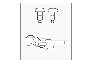 2021-2024 Toyota Venza Repair Bracket 81195-48090 | OEM Parts Online
