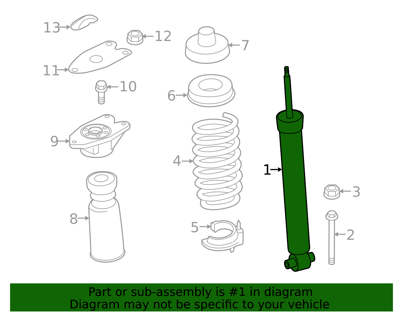 33-52-6-883-333 - Shock Absorber 2017-2020 BMW | BMW Auto Parts Warehouse
