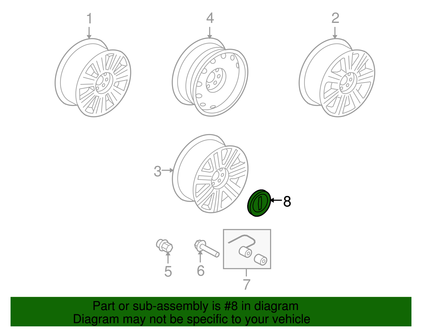 2006-2010 Lincoln OEM NEW 06-10 Ford Lincoln Navigator 20 Inch Chrome ...