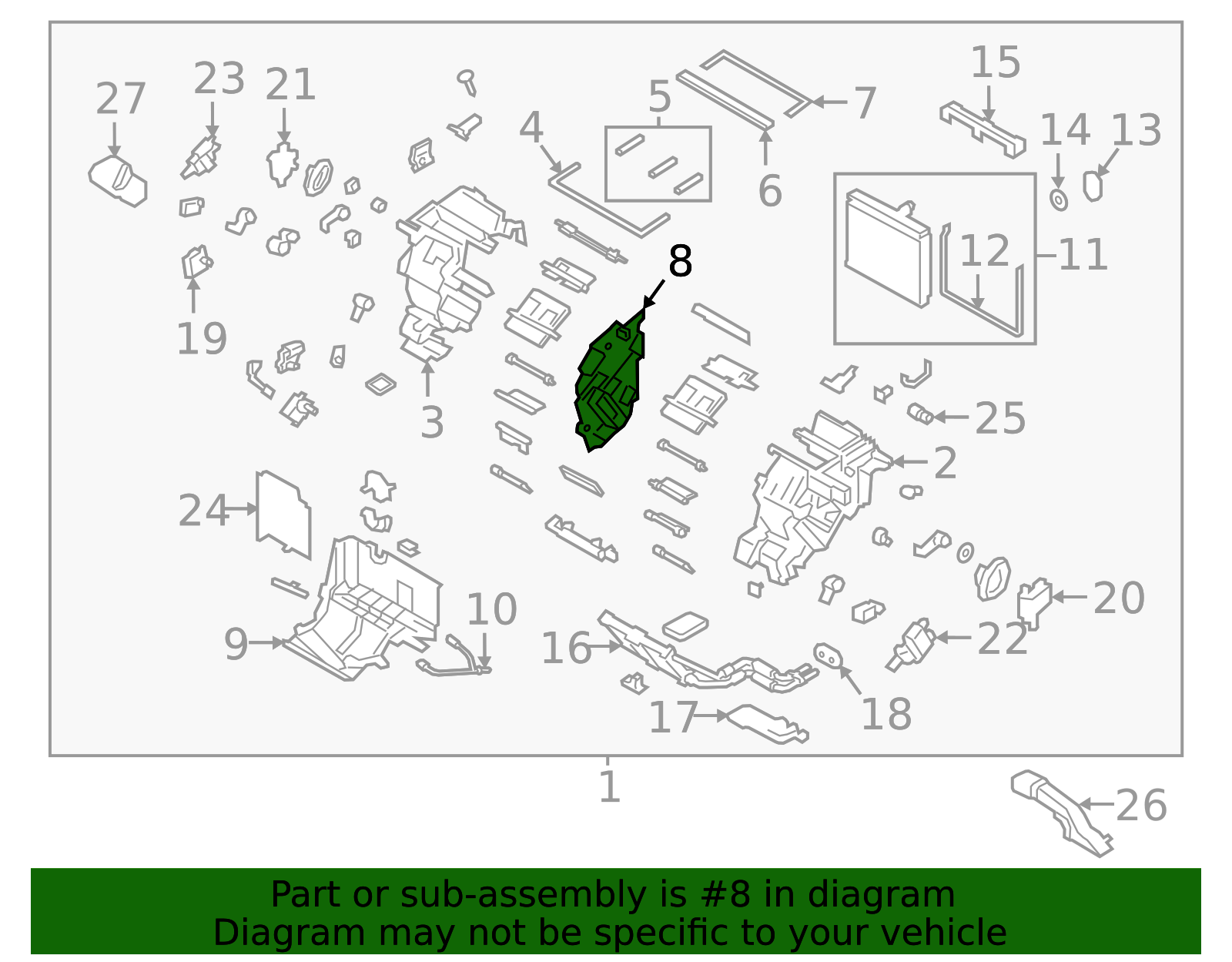 97206-D2000 - Separator 2019-2020 Kia K900 | Kia.Parts Store