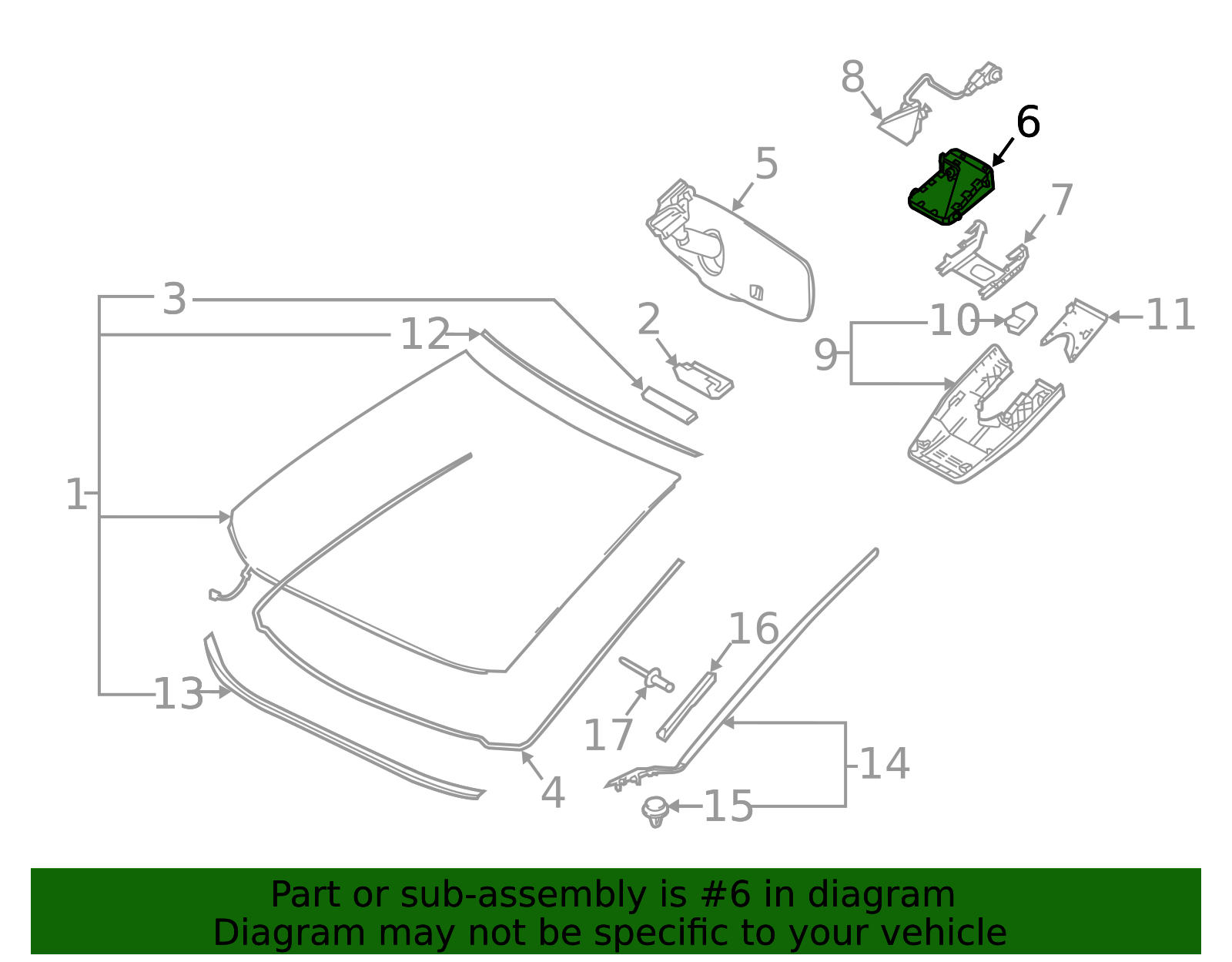 2018-2019 Toyota C-HR - Lane Assist Cmra 8646C-F4011 | Sparks Parts