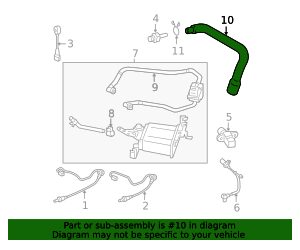 12262-22040 - PCV Valve Hose 2003-2008 Toyota | Norm Reeves Toyota ...