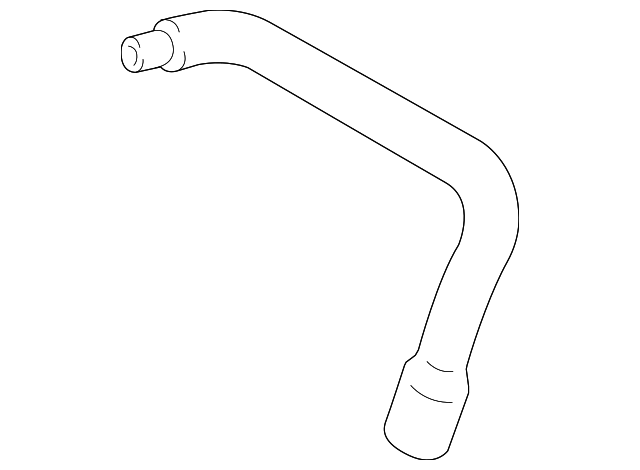 Genuine Toyota PCV Valve Hose part# 12262-22040 for 2003-2008 Toyota ...