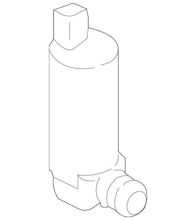 Genuine OEM Ford Part - Washer Pump BV6Z-17664-E | Genuine OEM Ford ...