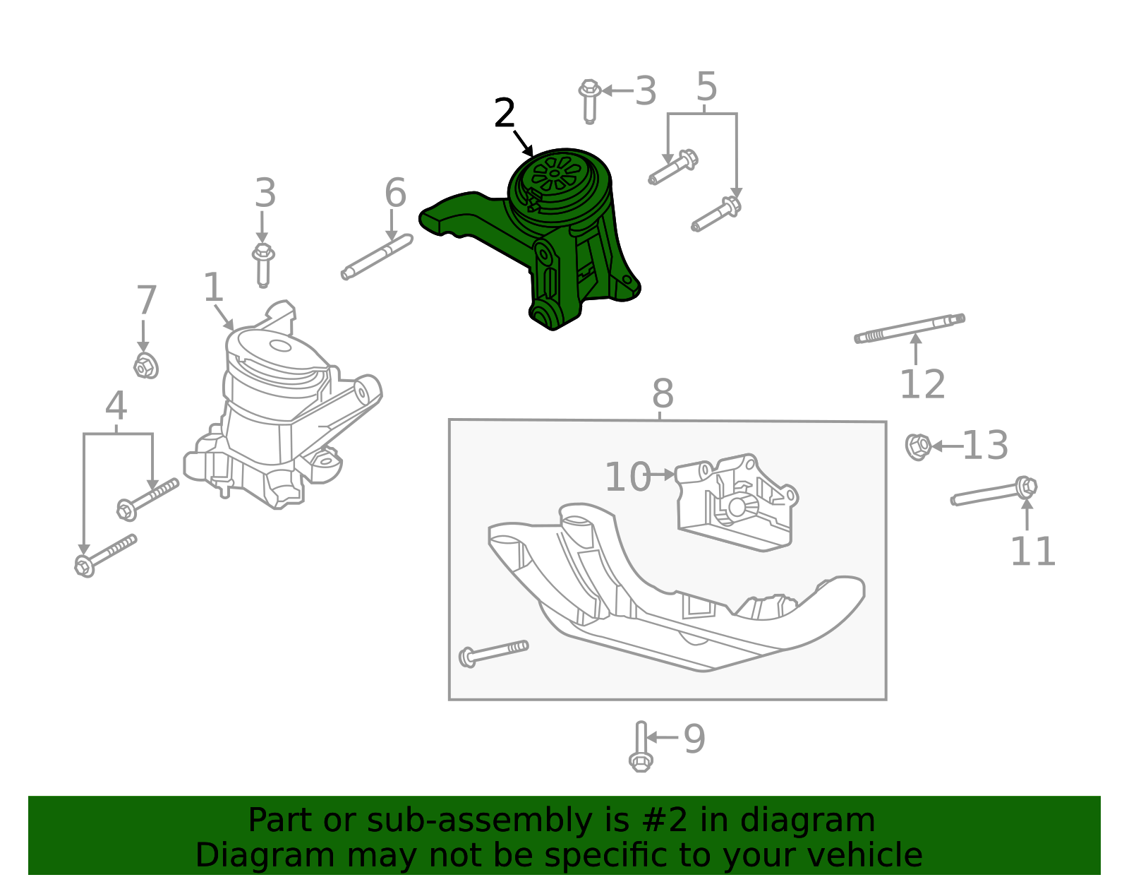 R1MZ-6038-C - Insulator Assembly - 2020-2025 Ford Explorer | Lasco Auto ...