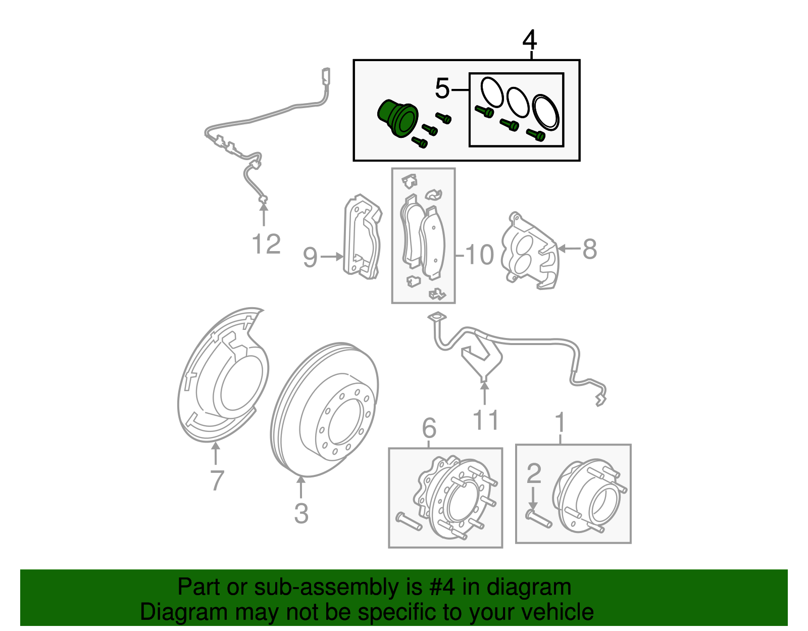 BC3Z-3B396-B - Lock Assembly 2005-2022 Ford | Ford Parts Direct
