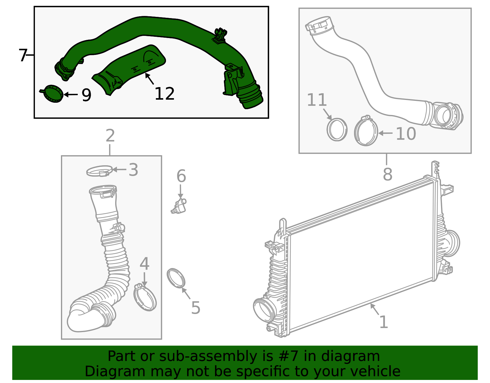 13334019 - OEM GM Air Inlet Tube | GMPartsCenter.net | GM Parts Center