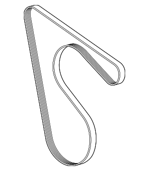 12669858 - 2019-2024 GM - V-Ribbed Serpentine Belt | Partners Chevy