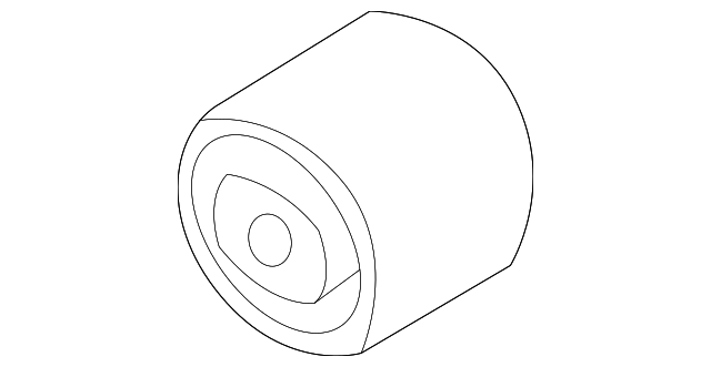 33-17-6-770-825 - 2004-2010 BMW - Suspension Cross-Member Rubber Mount ...