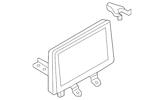 2016-2017 Mazda CX-3 Display System D09H-61-1J0B | OEM Parts Online