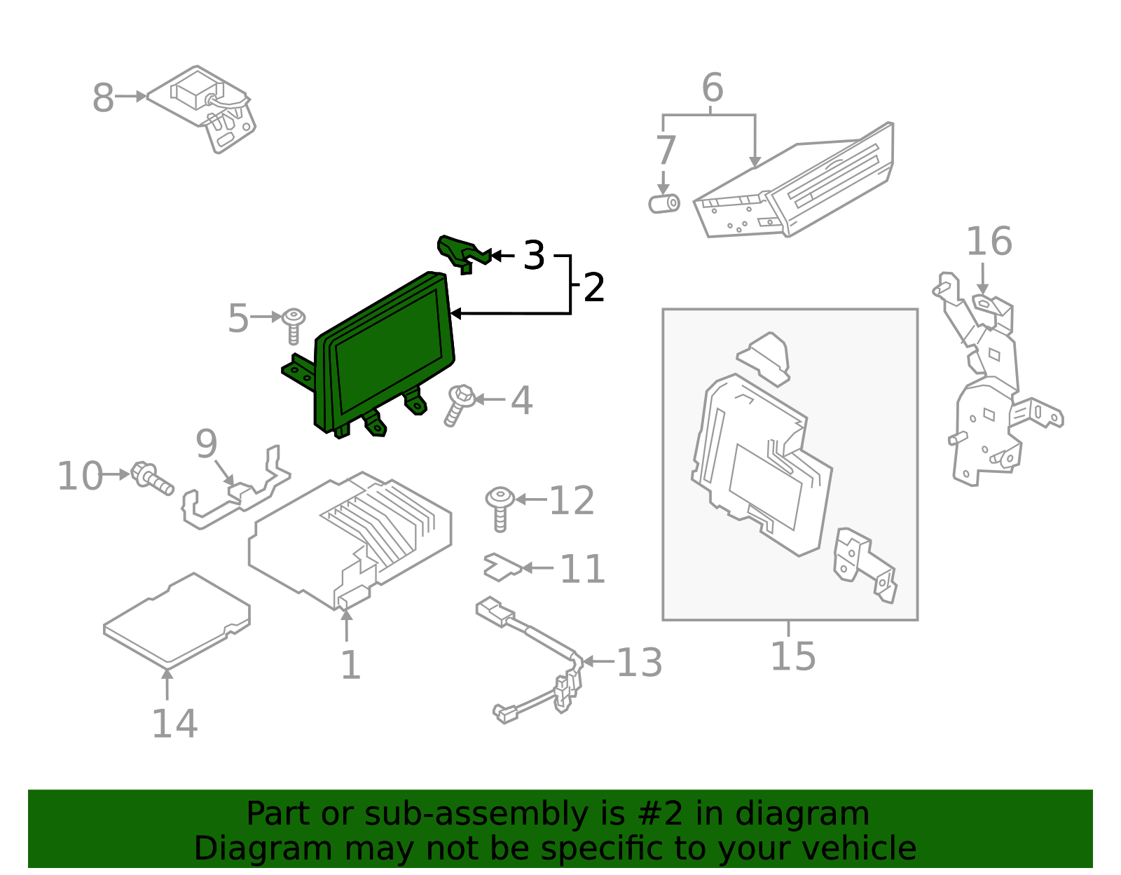 D23N-61-1J0C - 2018-2021 Mazda CX-3 - Display Unit | Mazda Parts Factor