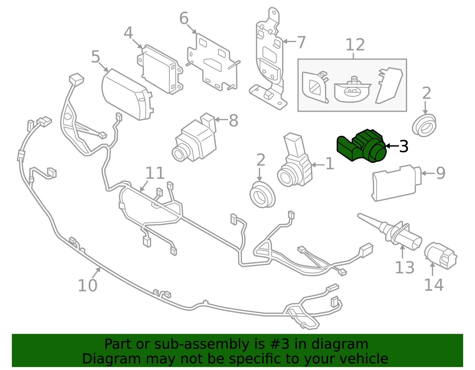 66-20-9-826-952 - Sensor - BMW Parts Exchange