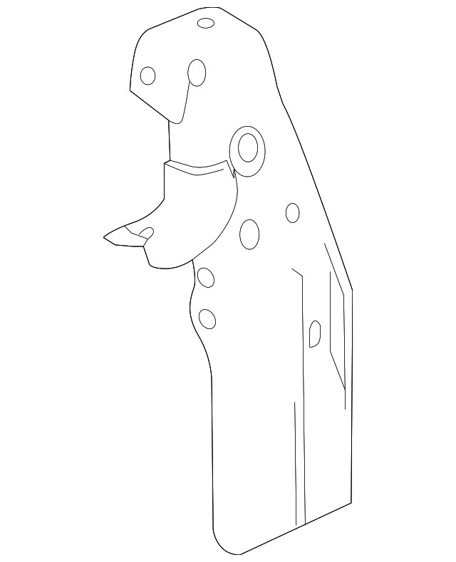 2013-2025 Nissan LEAF Side Support F2521-3NFMA | Temecula Nissan Parts