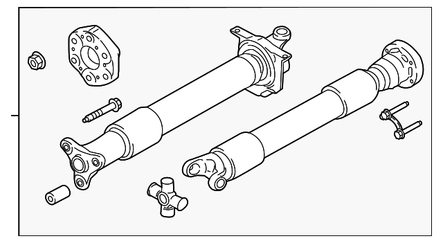 2018-2023 Ford Mustang Drive Shaft Assembly JR3Z-4R602-S | Ford OEM ...