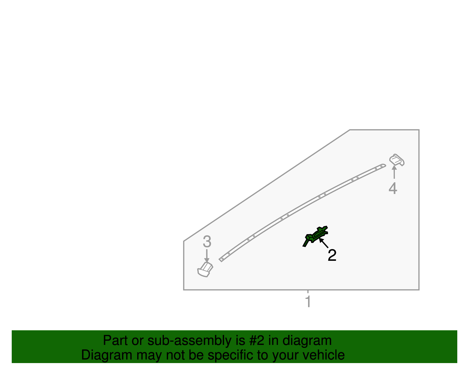 2012-2017 Hyundai Veloster Roof Molding Clip 87235-2V000 | OEM Parts Online